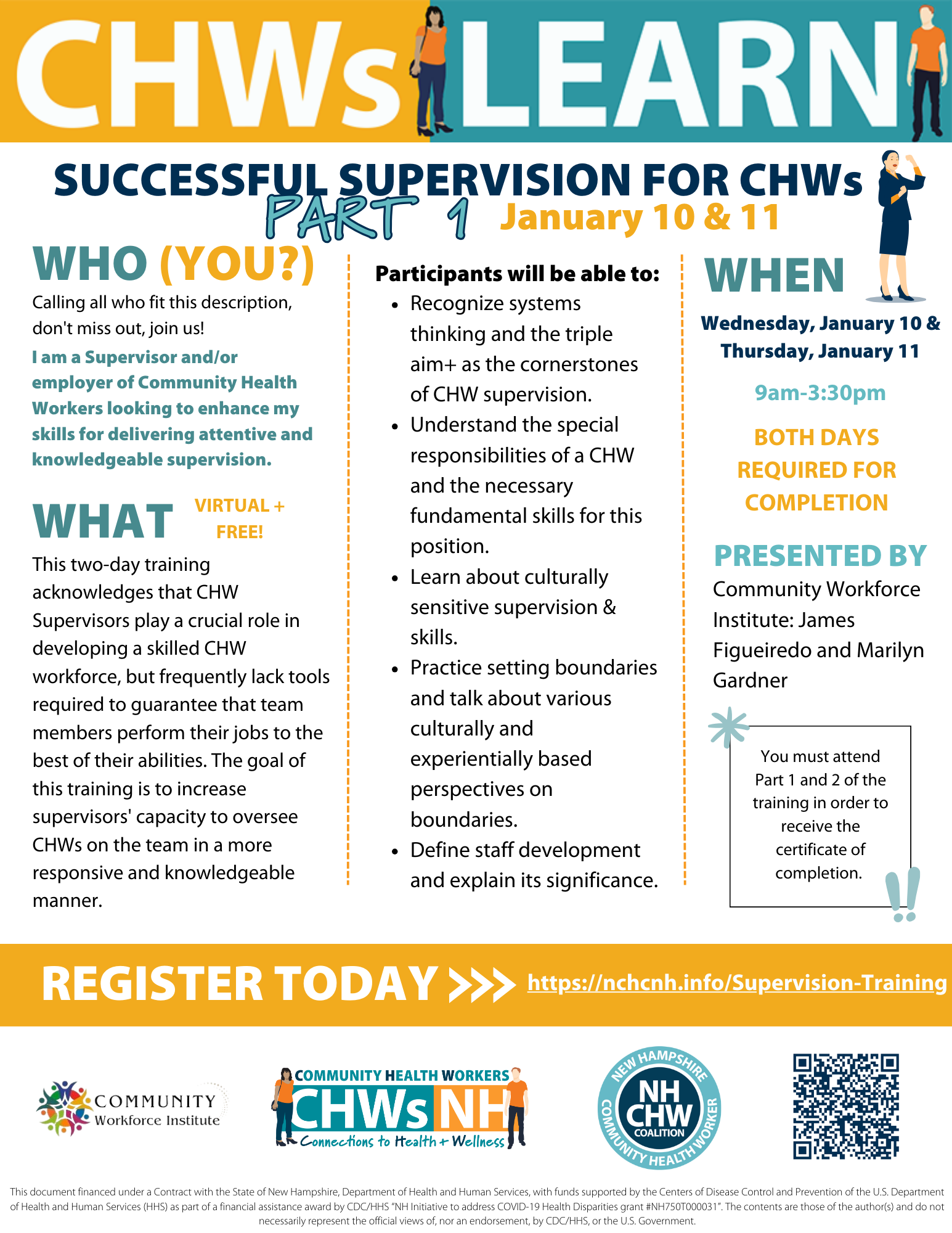 CHWsLearn: Successful Supervision with CHWs Part 1 - New Hampshire ...